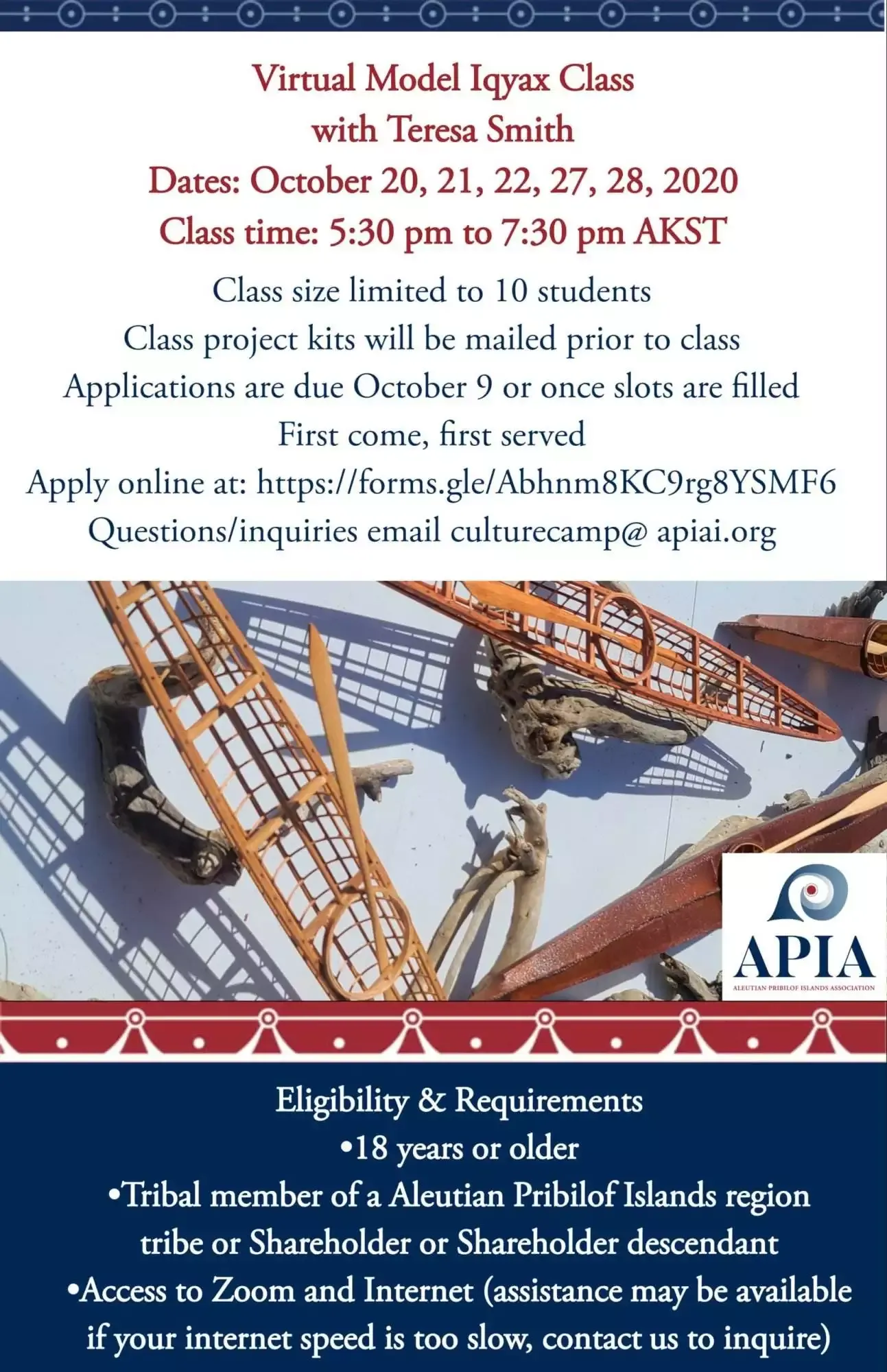 Model Iqyax Class - Aleutian Pribilof Islands AssociationAleutian ...