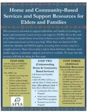 Home and Community Based Resources - Aleutian Pribilof Islands ...